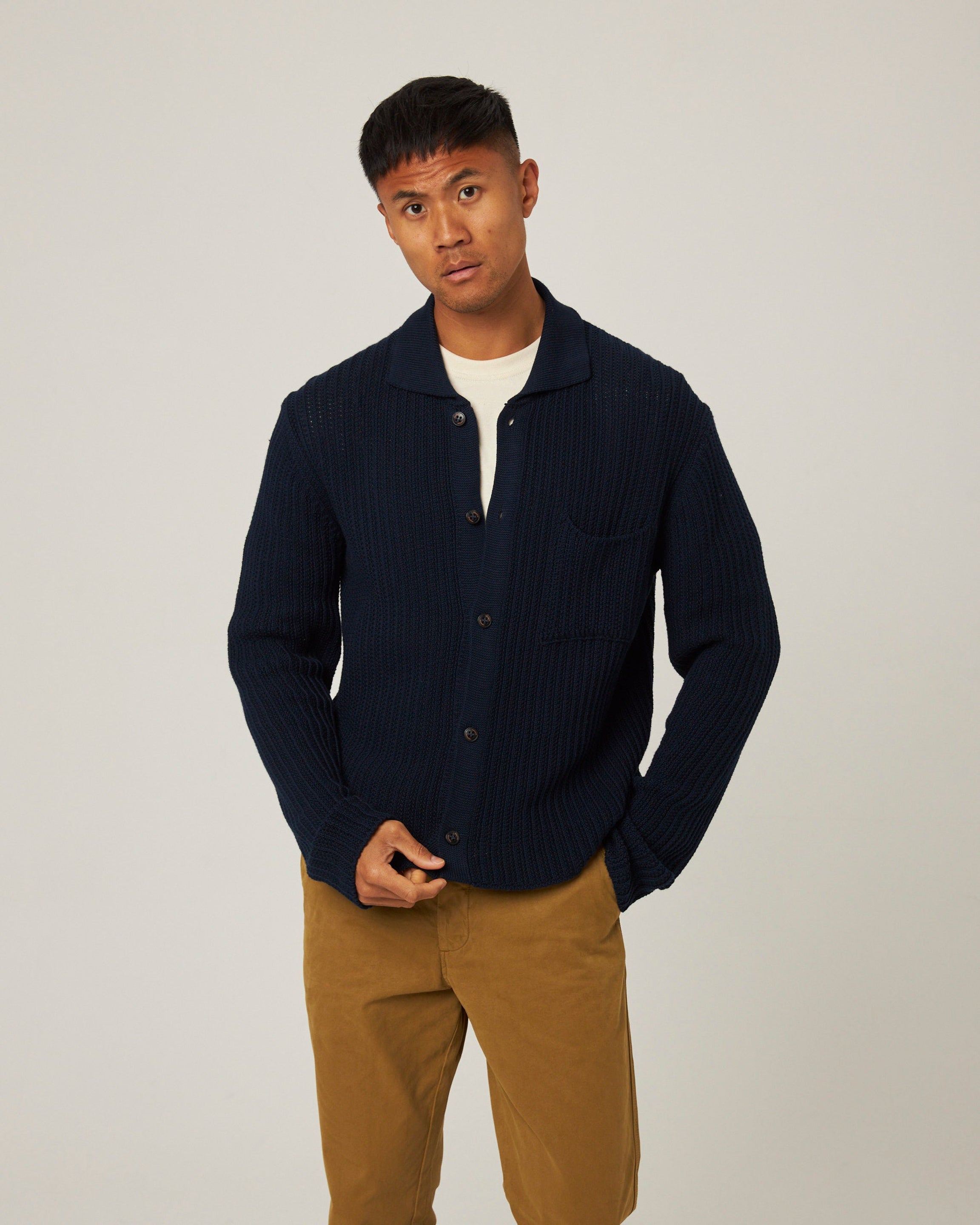 Jasper Knitted Shirt – Peregrine Clothing