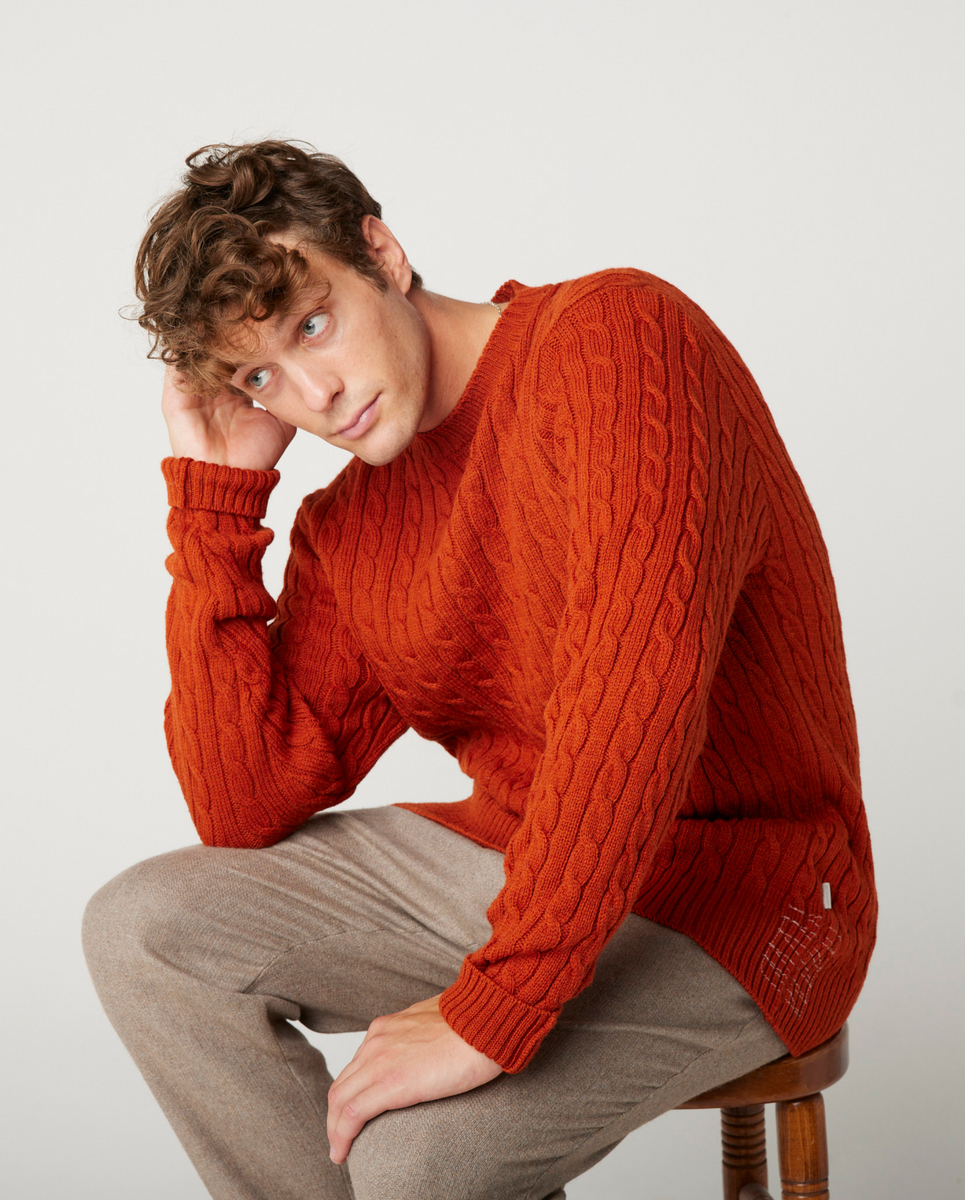 Makers Cable Crew Jumper – Peregrine Clothing