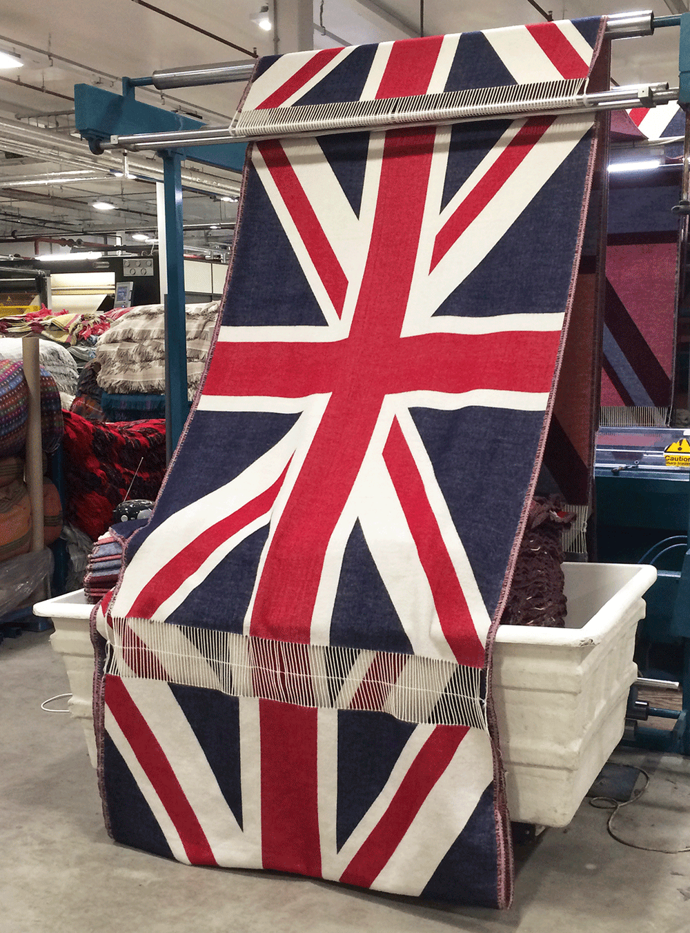 Union Jack Wool Blanket – Peregrine Clothing