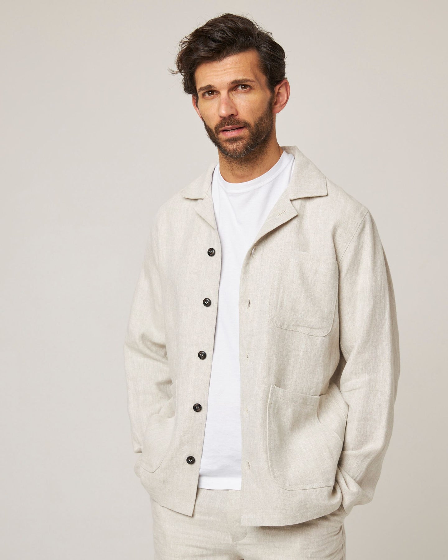 Grange Linen Shacket – Peregrine Clothing